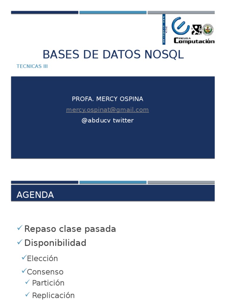 Introducción a Bases de Datos NoSQL | PDF | Datos | Ciencias de la Información