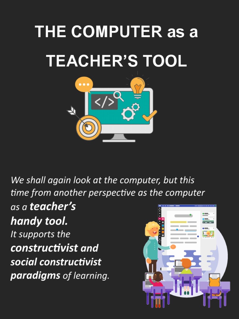 THE COMPUTER As A TEACHER'S TOOL | PDF | Constructivism (Philosophy Of ...