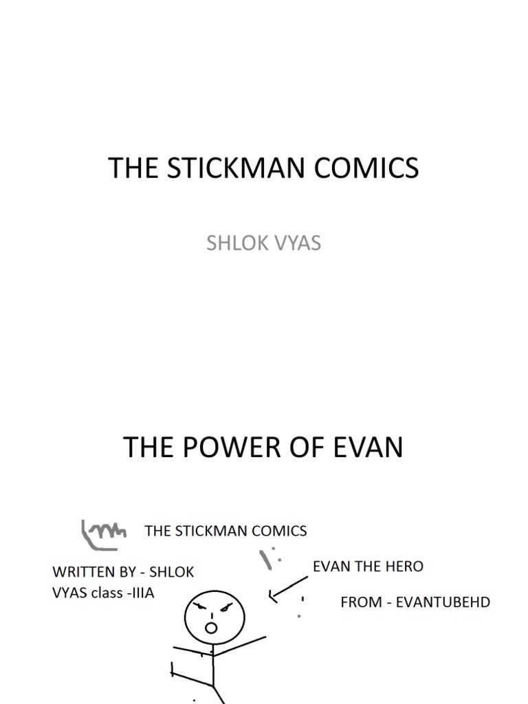 The Stickman Comics | PDF