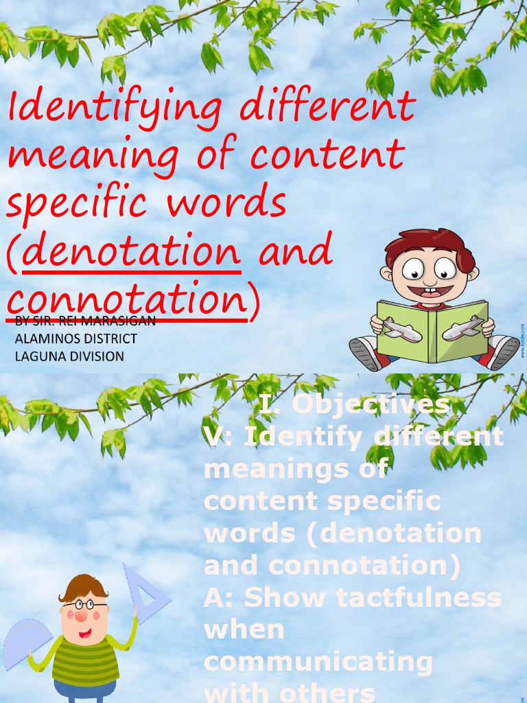 Denotation Picture