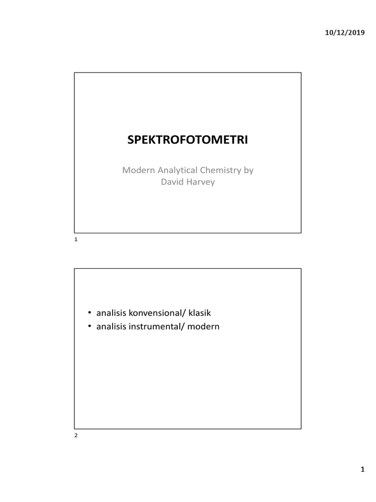 Spektro 1 PDF | PDF | Photon | Electromagnetic Radiation