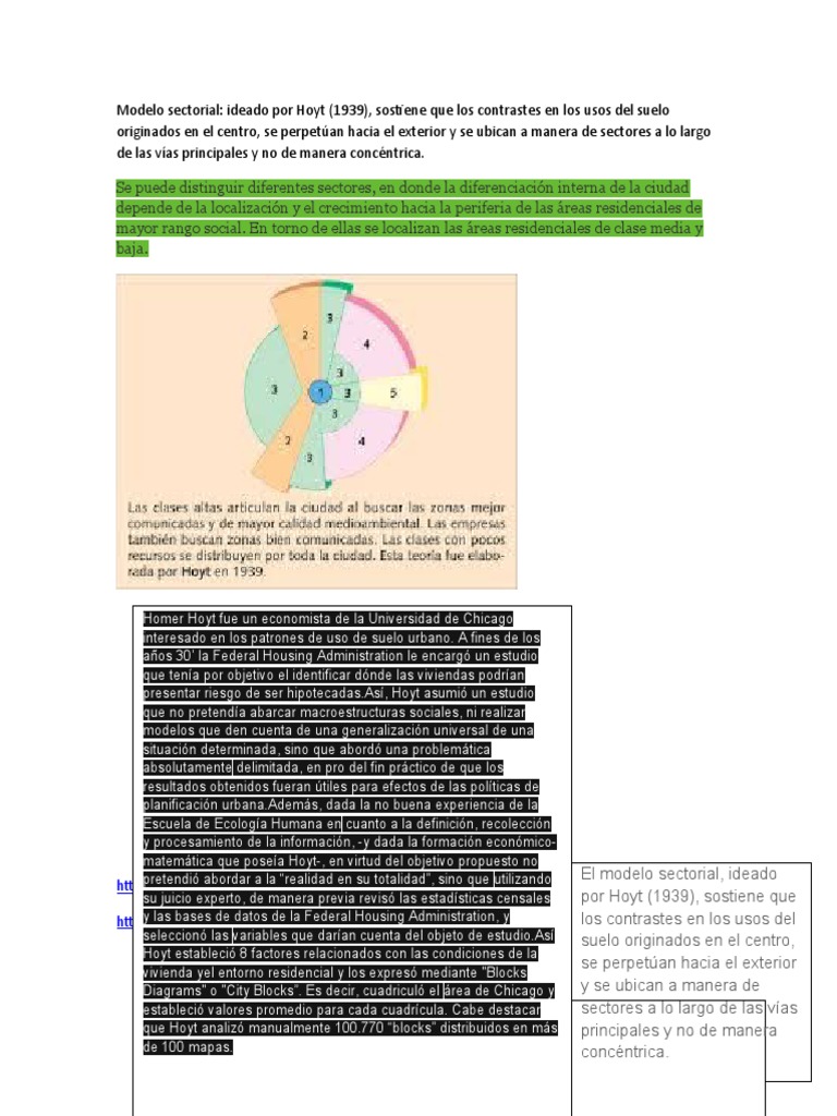 Modelo Sectorial | Descargar gratis PDF | Science | Ciencia humana