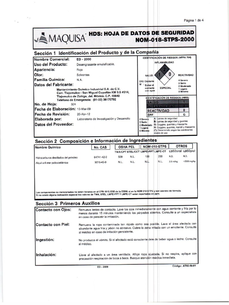 HDS Ed-2000 PDF | PDF