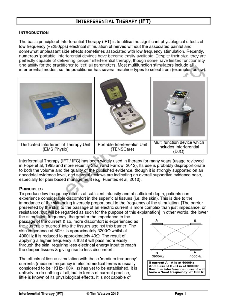 Ift PDF | PDF | Pain | Physical Therapy
