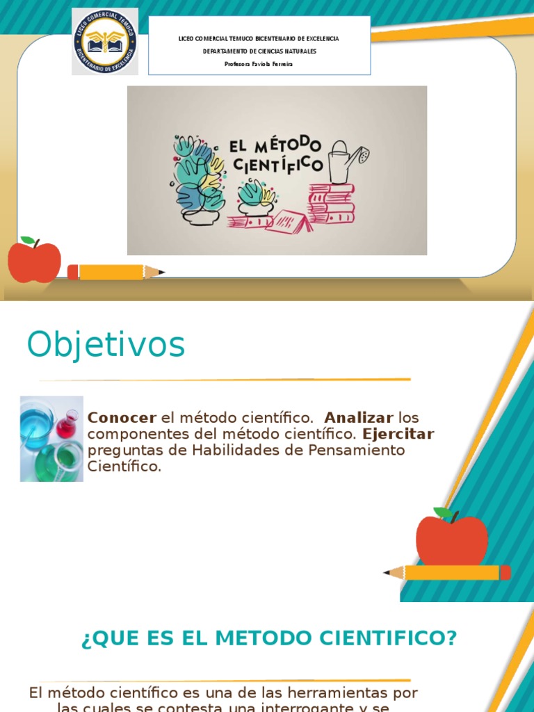 3 PPT Método Científico | PDF | Hipótesis | Método científico