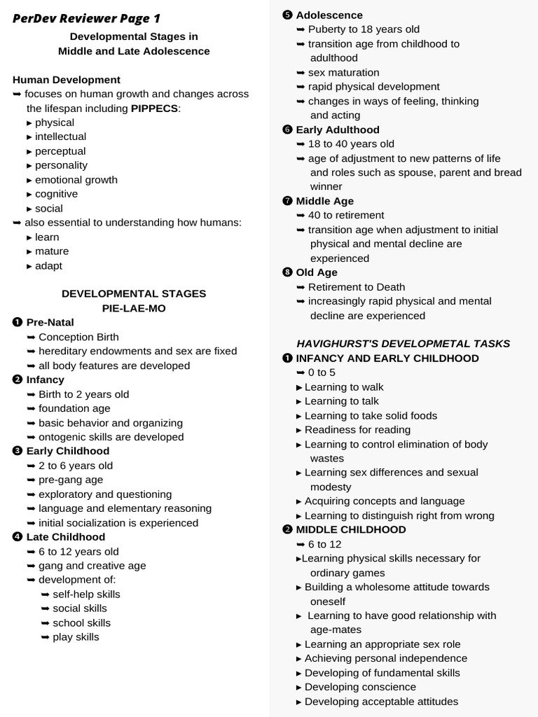 PerDev Reviewer | PDF | Developmental Psychology | Childhood