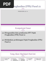 CONTOH KASUS PERHITUNGAN PEMOTONGAN PPH PASAL 21 | PDF