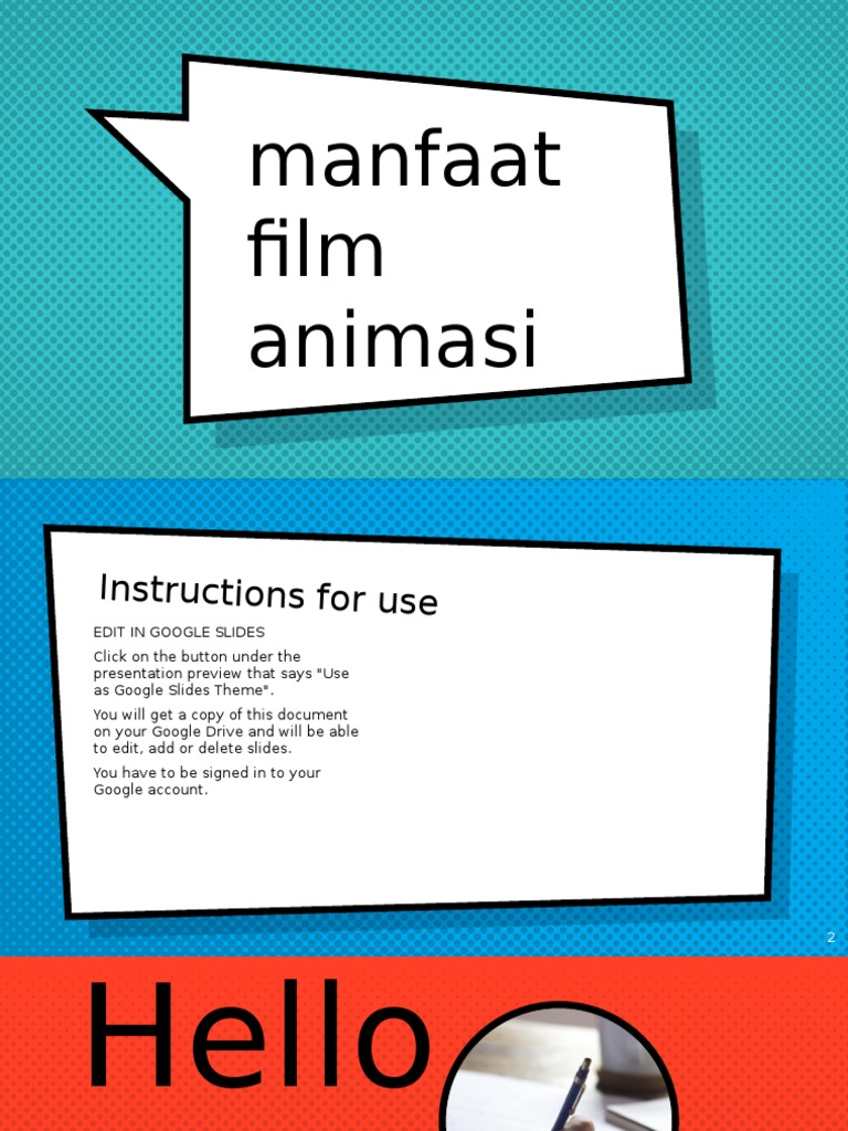 Manfaat Film Animasi | PDF | Color | Blue