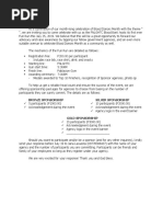 Sample Event PROGRAM Flow | PDF