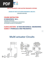 Pneumatic Sequence A+ A - B+ B | PDF | Switch | Electrical Components