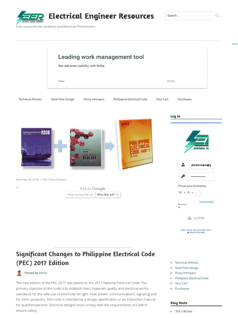 Significant Changes To Philippine Electrical Code (PEC) 2017 Edition - Electrical Engineer ...