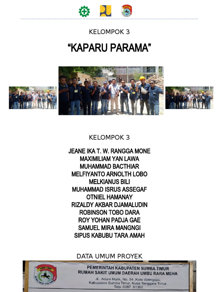 Contoh PRESENTASI RK3K DAN RKK - KELOMPOK 3 | PDF