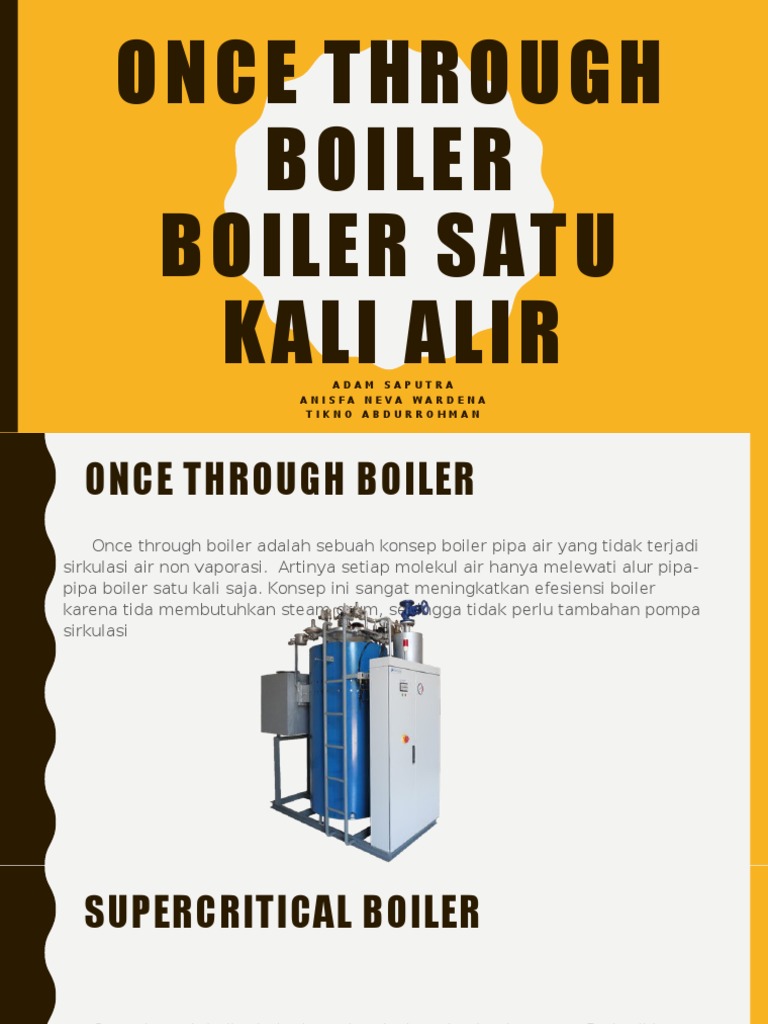 Once Through Boiler | PDF