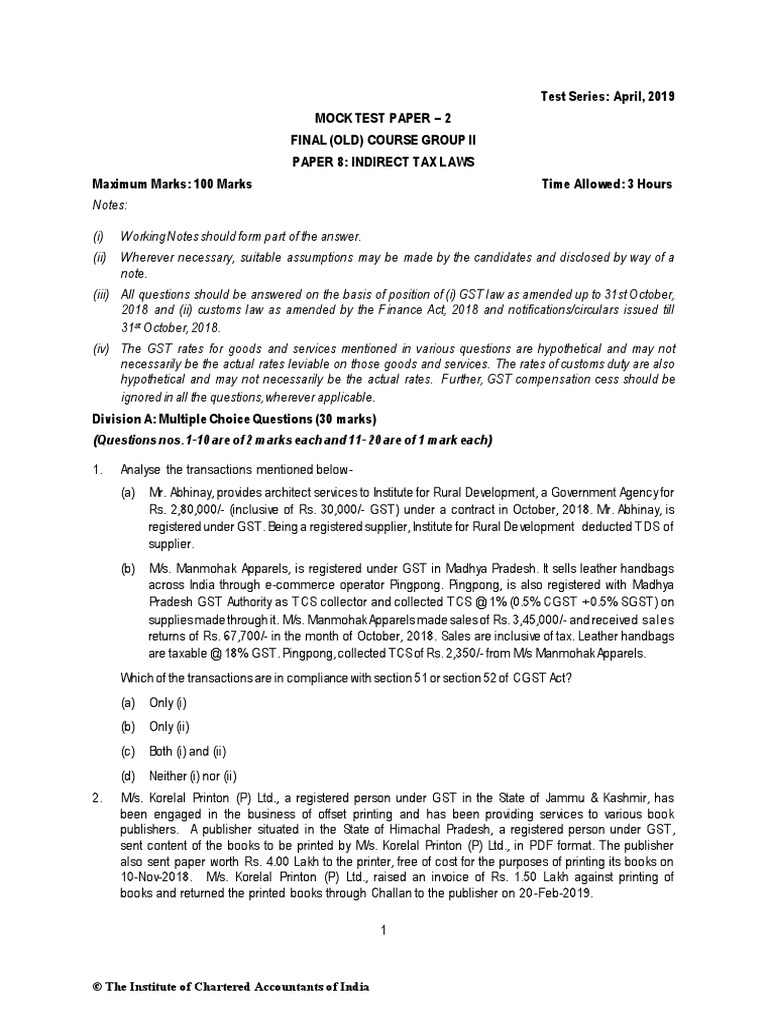 MTP 2 Idt 2019 | PDF | Value Added Tax | Customs