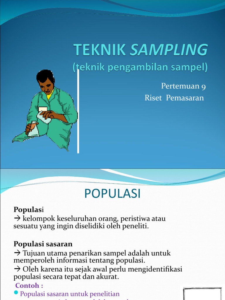 Teknik Sampling | PDF