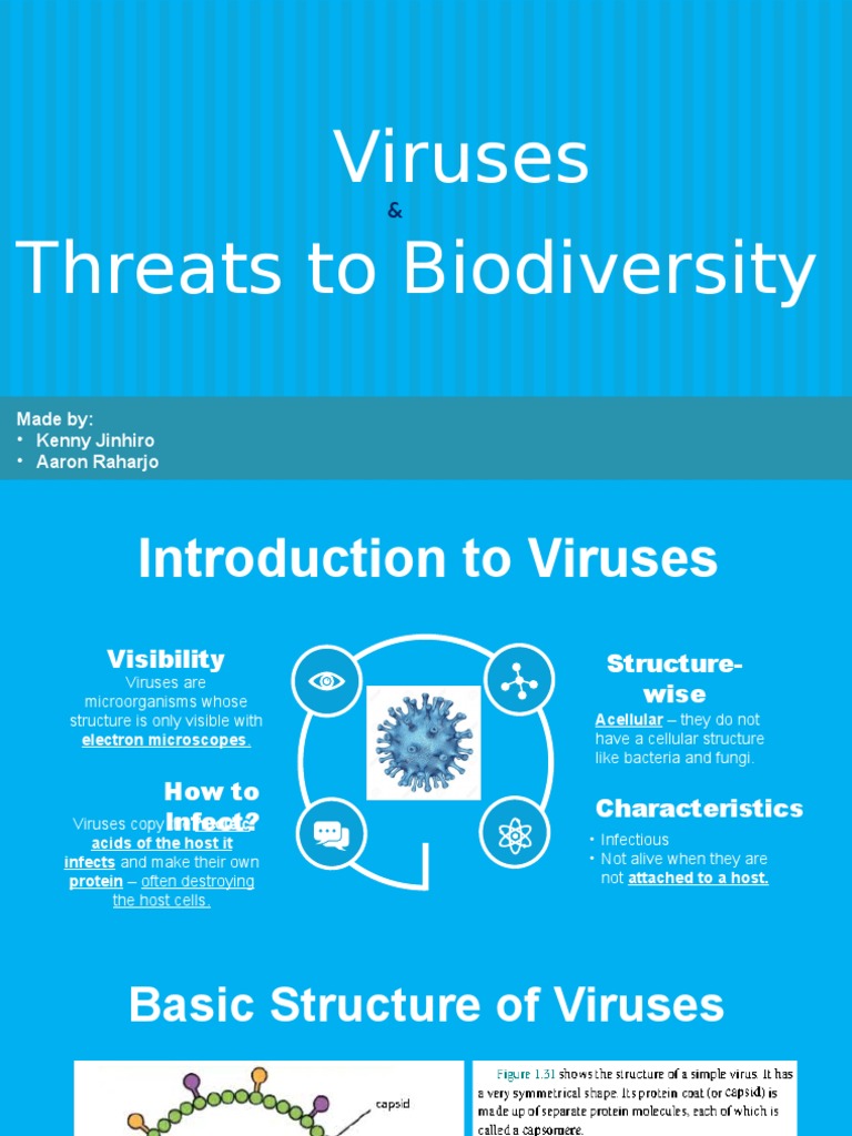Viruses and Biodiversity | PDF | Virus | Habitat Destruction