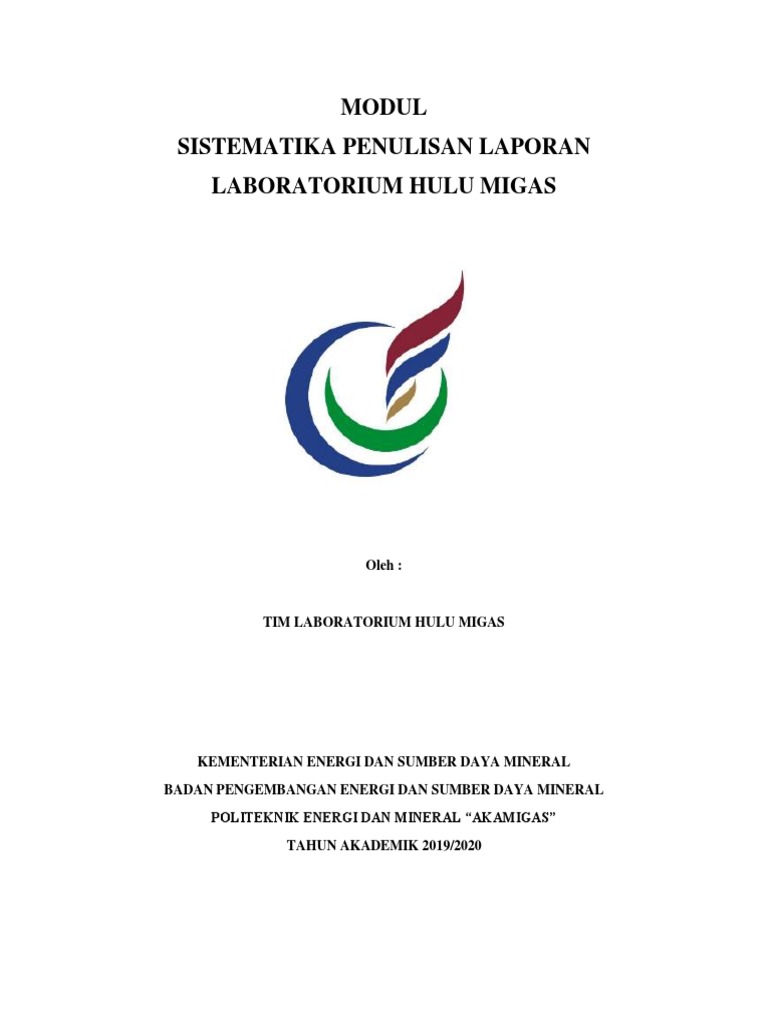 Modul Sistematika Penulisan Laporan Pdf Pdf Teknologi Rekayasa