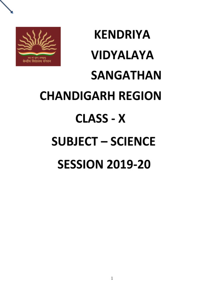 Class X Science - Subject Enrichment Material | PDF | Ethanol ...