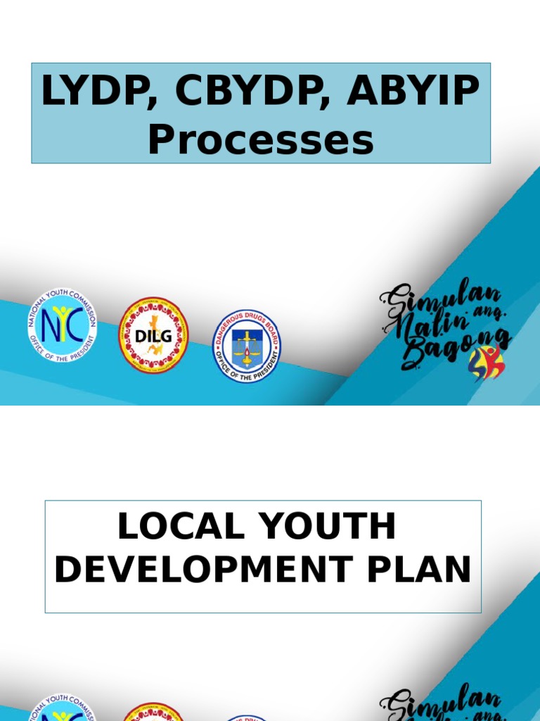 Session 7 LYDP, CBYDP and ABYIP | PDF | Local Government | Philippines