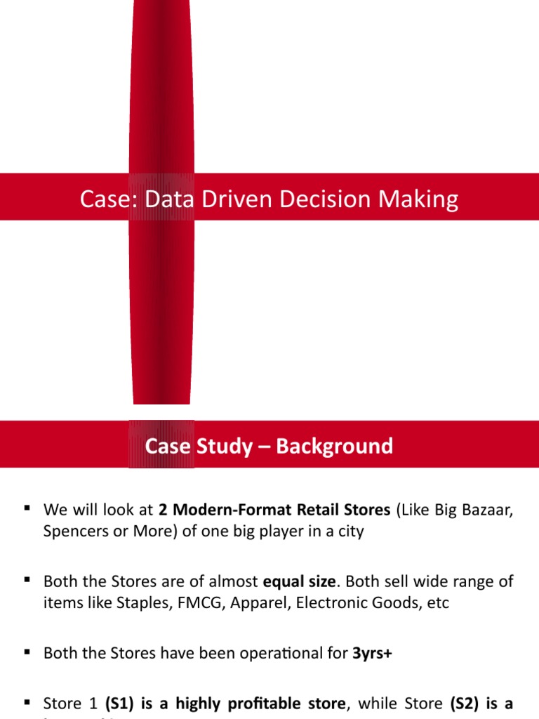 Case - Data Driven Decision Making | PDF | Retail | Loyalty Program