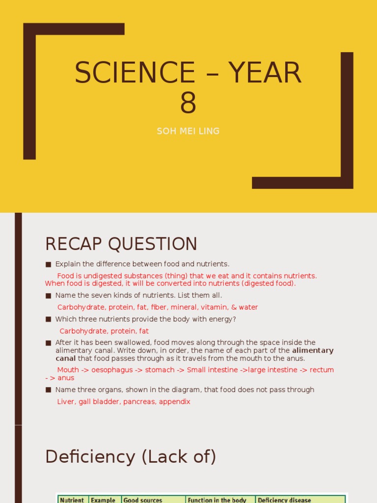 Science - YEAR 8 | PDF | Circulatory System | Prism