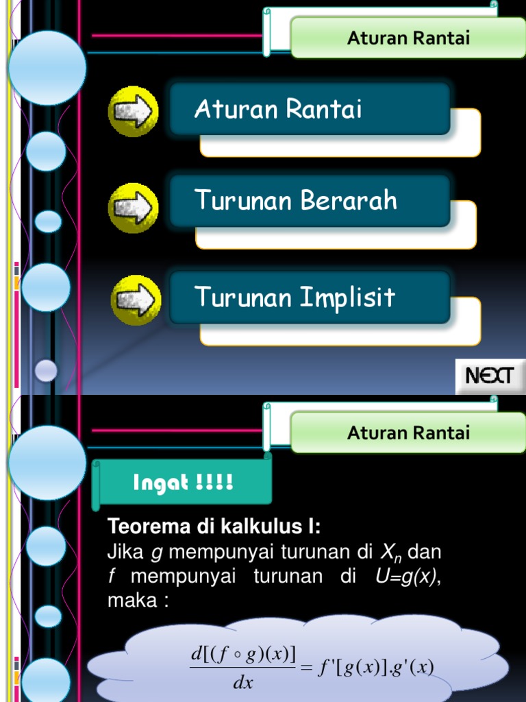 Aturan Rantai | PDF