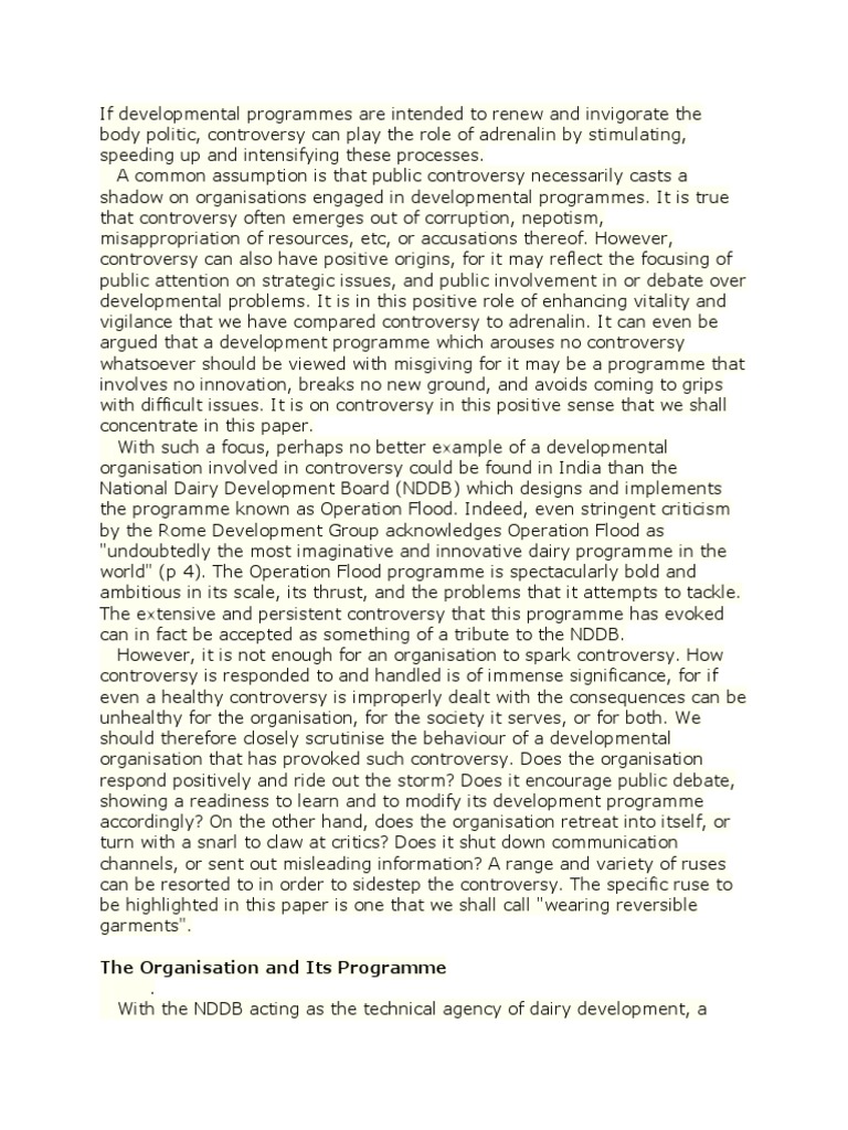 NDDB | PDF | Milk | Dairy