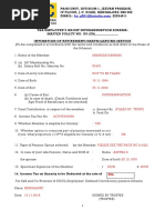 LIC Superannuation Claim Form PDF | PDF | Annuity (European) | Pension
