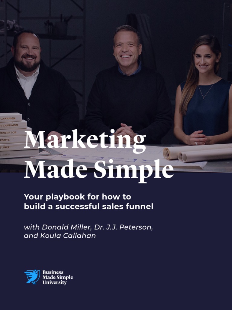 Marketing Made Simple Workbook | PDF | Marketing | Sales