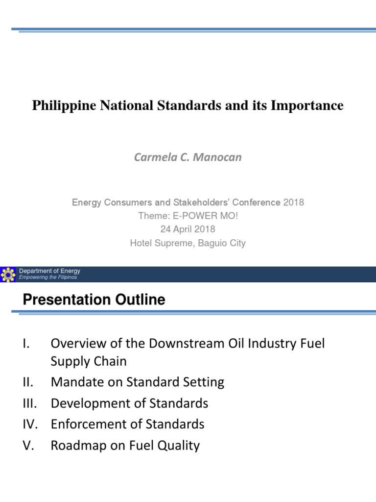 05-Oimb-Philippine National Standards and Its Importance MCCCM Final ...