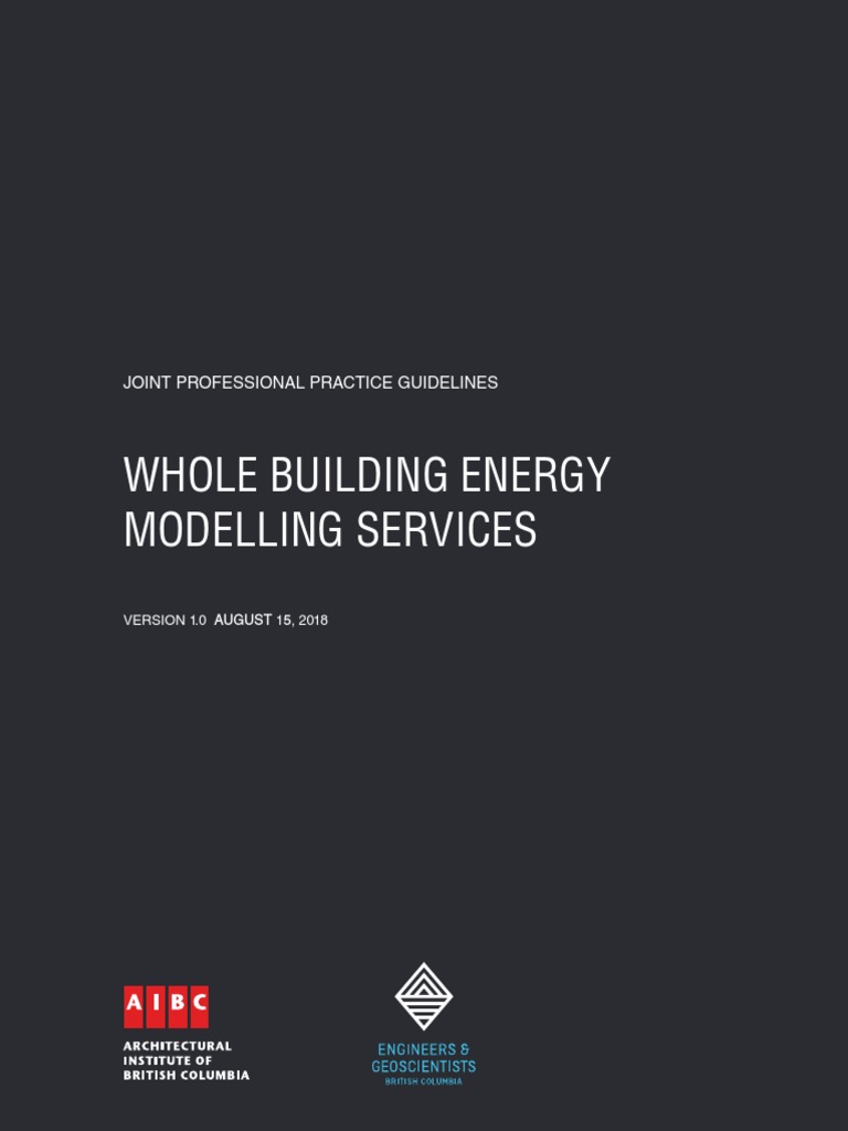 Energy Modelling Guidelines (British Columbia) PDF | PDF | Building ...
