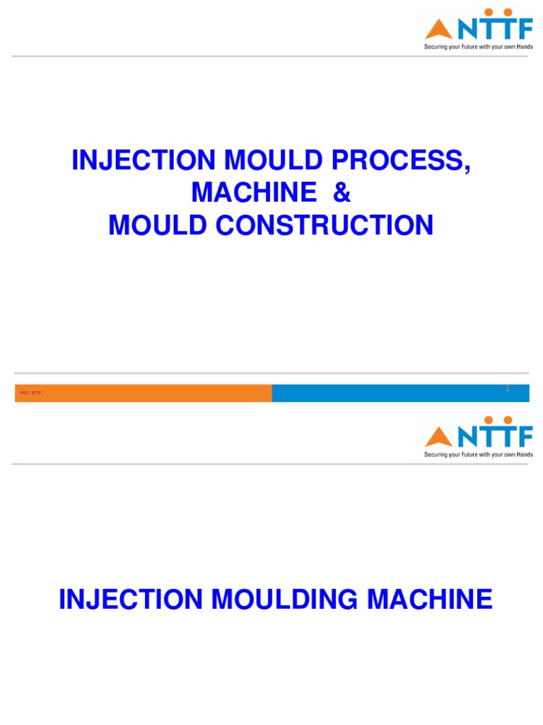 02.injection Moulding Process, Machine & Mould Construction | PDF ...