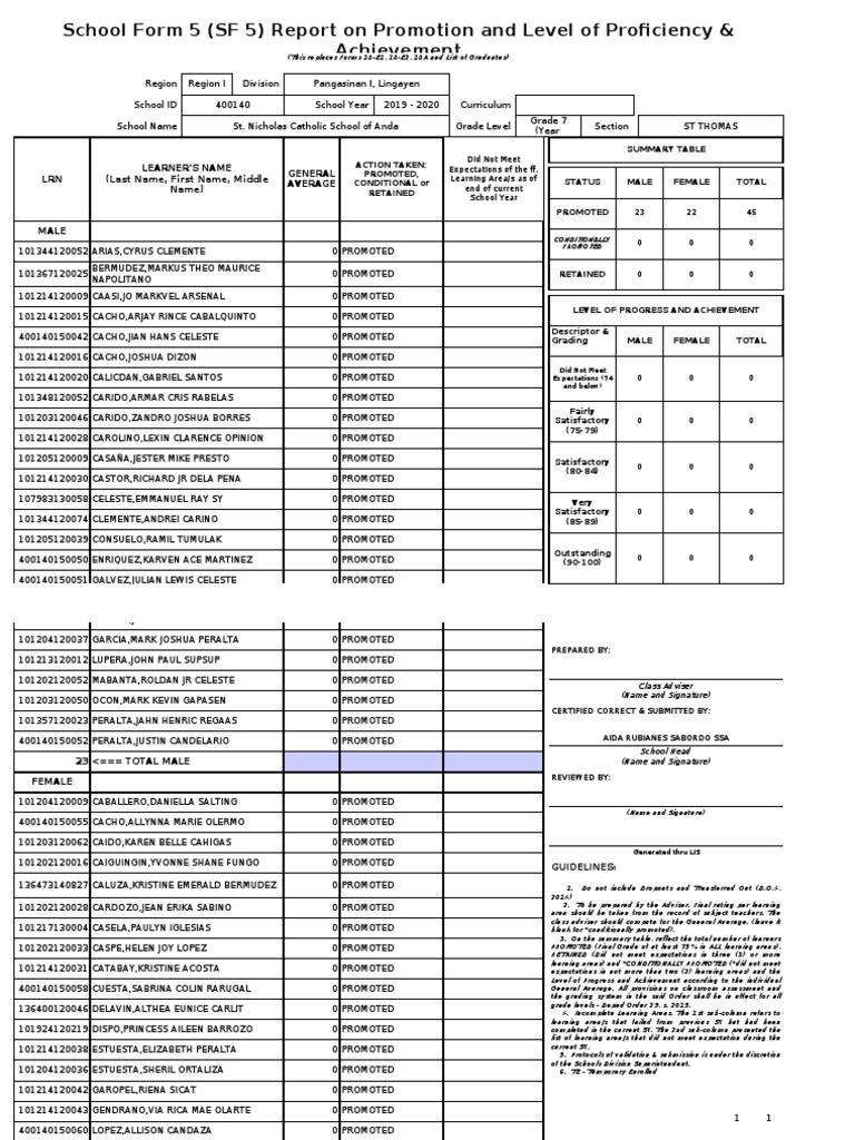 Tos Science 10 | PDF