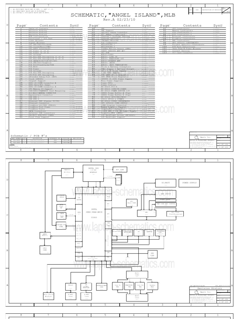 LB# 820-2849 Schematic Diagram PDF | PDF | Electrical Engineering ...