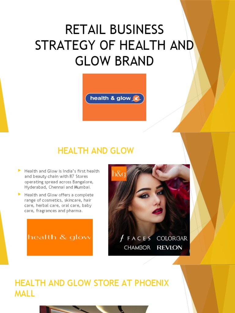 Health and Glow | PDF | Cosmetics | Retail