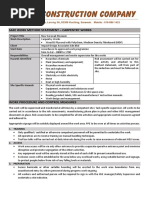 Work Method Statement For Roof Sheeting Works | PDF | Crane (Machine ...