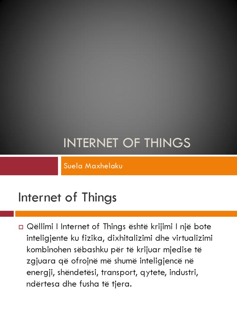 Internet of Things | PDF