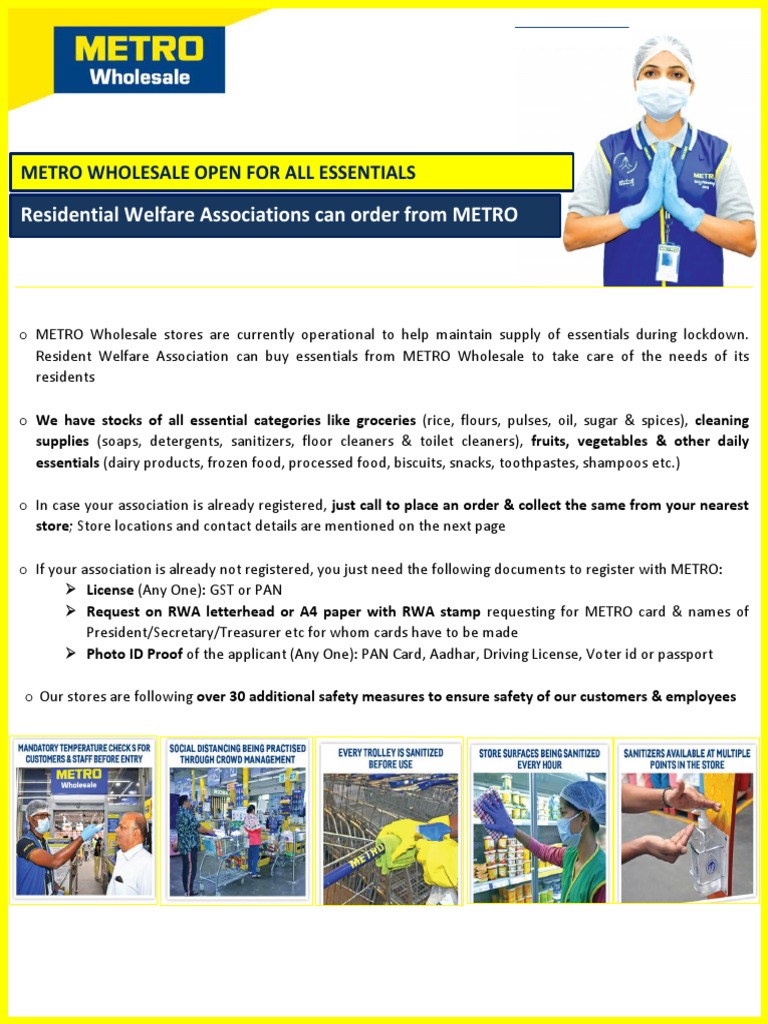 Metro Wholesale Order | PDF | Food And Drink | Foods