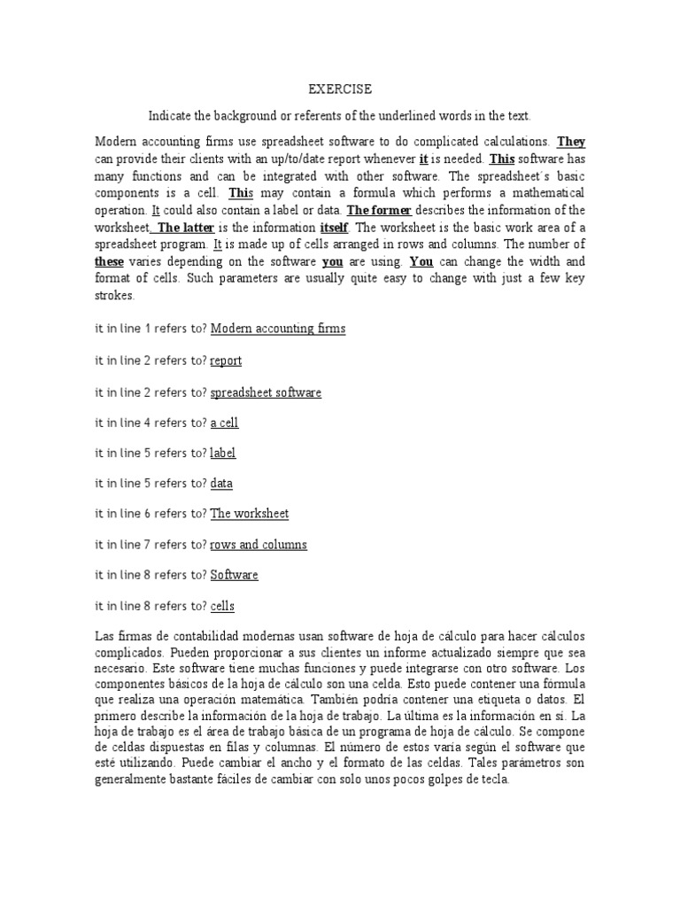 Spreadsheet Software Functions Pdf Worksheet Spreadsheet