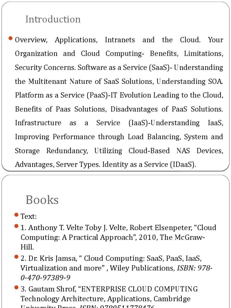 Unit 1 Cloud Computing Pune University | PDF | Platform As A Service | Cloud Computing
