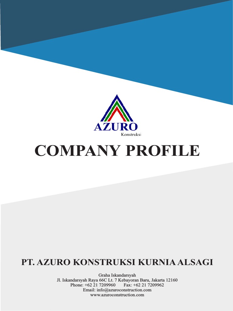 Compro Azuro Konstruksi | PDF