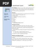 Build a Paper Roller Coaster Funnel | PDF