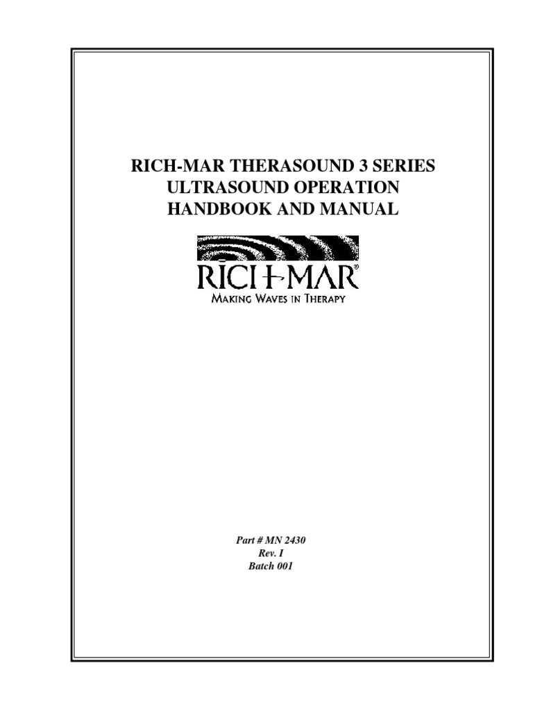 Manual ts3 PDF | PDF | Ultrasound | Mains Electricity