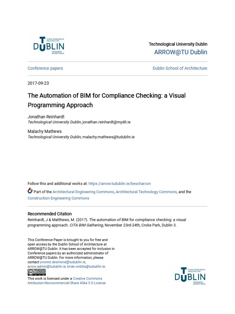BIM Compliance Automation Overview | PDF | Building Information ...