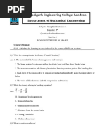 Engineering Mechanics Notes | PDF | Truss | Beam (Structure)