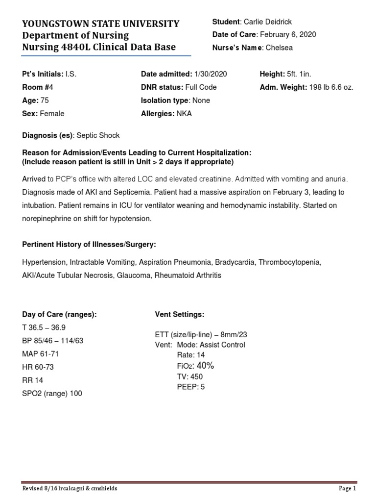 Concept Map | PDF | Sepsis | Renal Function