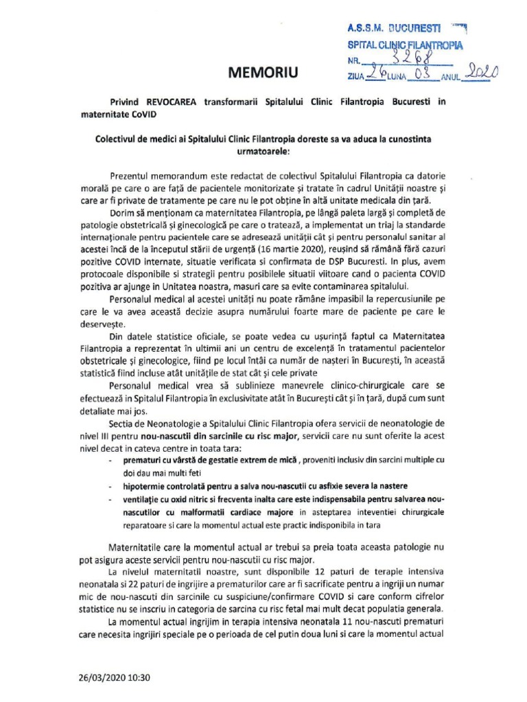 Memoriu 26.03.2020 | PDF