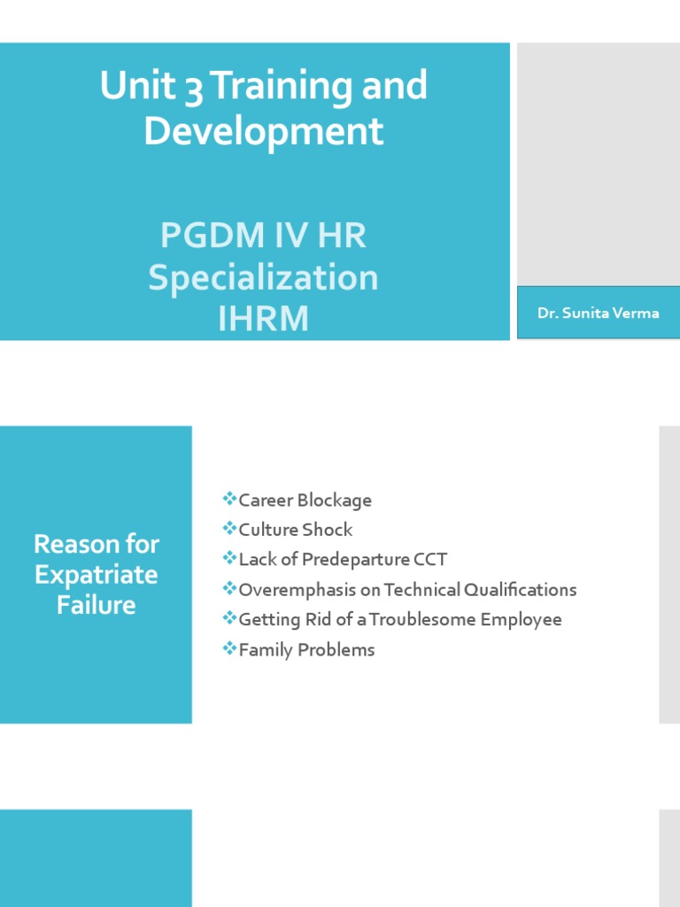 Expatriate Training and Development | PDF | Competence (Human Resources ...