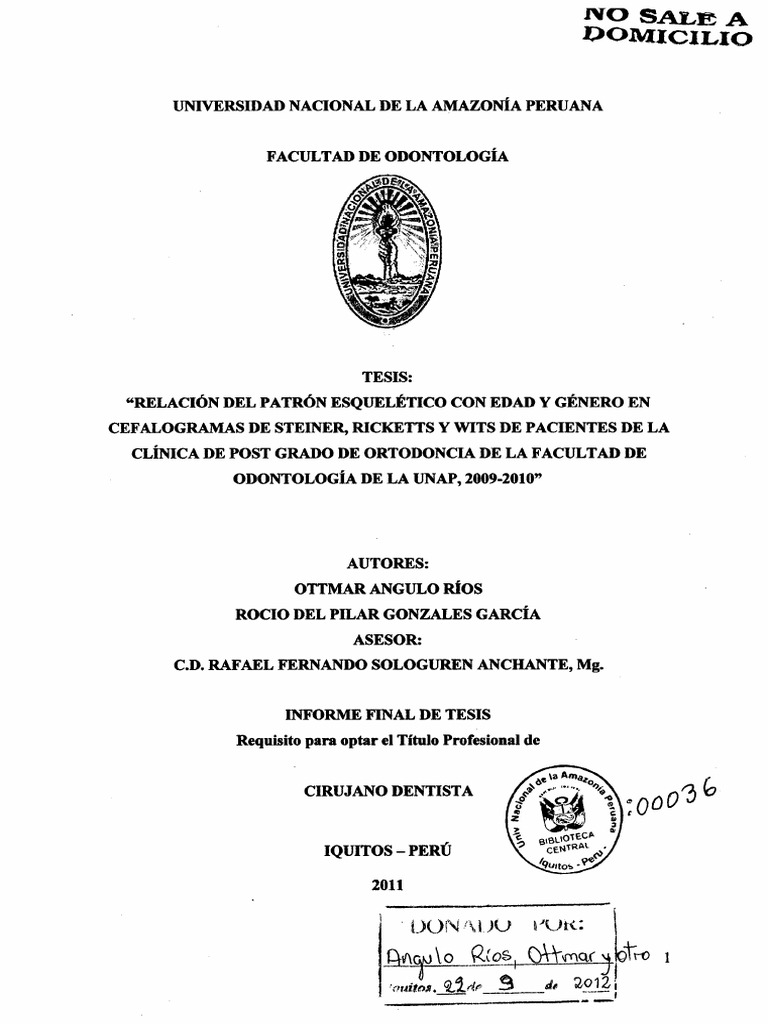 Clase Esqueletal PDF | PDF | Ortodoncia | Odontología