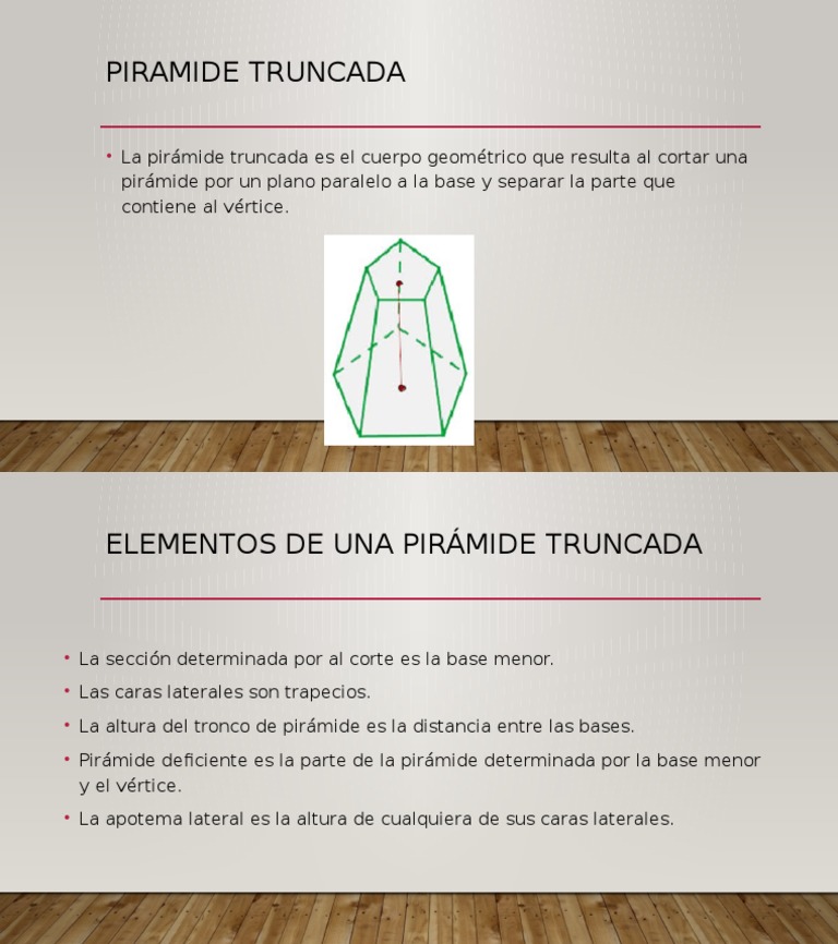 Piramide Truncada | PDF